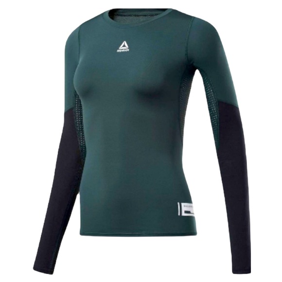 Reebok | Tops | Reebokufc Compression Baddie Long Sleeve Tee Shirt ...